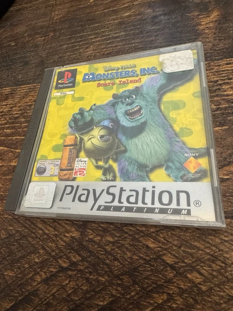PLAYSTATION 1 MONSTERS Inc Scare Island Video Game £4.36 - PicClick UK