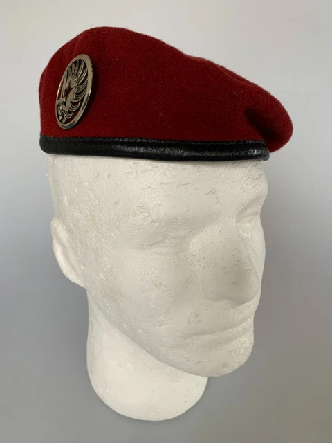 VTG OLD FRENCH Beret Commando Paratrooper Parachutist TAP Armee Army ...