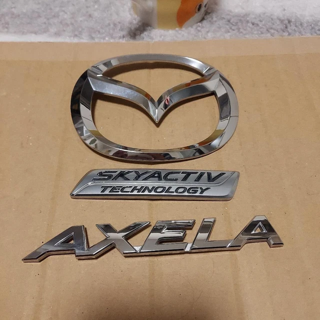 MAZDA GENUINE EMBLEM Badge for Axela BM5FP Model Year 2016 Q43 $88.74 ...