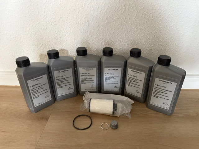 ORIGINAL AUDI SEAT Skoda VW DSG Getriebeöl DQ250 G052182A2 Ölfiltersatz ...