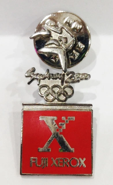 RED FUJI XEROX Logo Sydney Olympic Games 2000 Pin Badge Collect #719 $9 ...