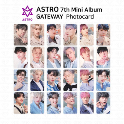 ASTRO 7TH MINI Album Gateway Photocard Eunwoo Moonbin Rocky Sanha MJ ...