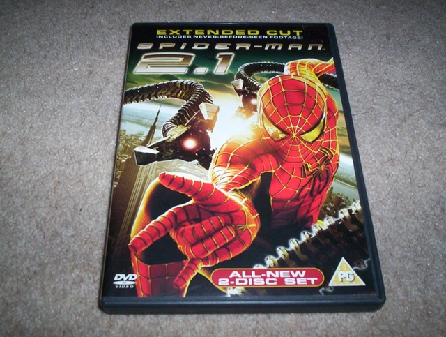 SPIDER-MAN 2.1 DVD (2007) 2-Disc Set Extended Version Tobey Maguire EUR ...