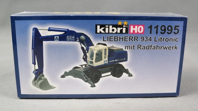 KIBRI 11995 [H0,BAUSATZ] LIEBHERR 934 Litronic mit Radfahrwerk ...