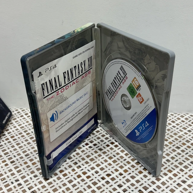 FINAL FANTASY XII The Zodiac Age Limited Steelbook Edition Sony PS4 £20 ...