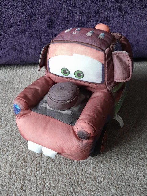 DISNEY PIXAR CARS Tow Mater Talking soft Plush £19.95 - PicClick UK