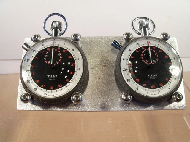 SUPERB &TIM& STOP Watch / Rally Timer Set (Rally Car) (Watches Mint ...