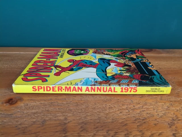 1975 SPIDER-MAN ANNUAL Spiderman Marvel Comics World Distributors ...