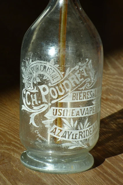 SIPHON. SYPHON. SIFON. TRES RARE siphon . AZAY LE RIDEAU. EUR 350,00 ...