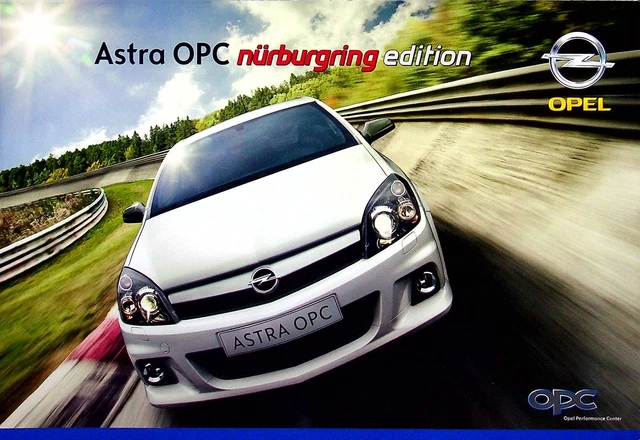 247746) OPEL ASTRA H OPC - Nürburgring Edition - Prospekt 11/2007 EUR 9 ...