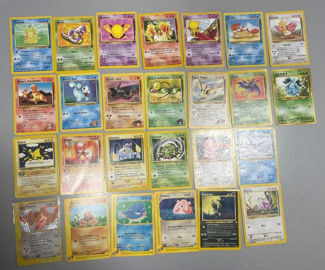 LOTTO 26 CARTE Pokemon Vintage Rocket Gym Neo Genesis Expedition EUR 11 ...
