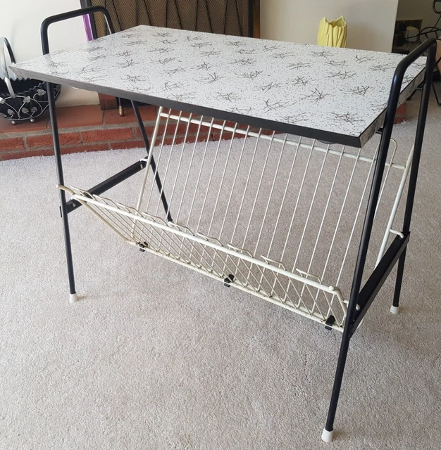 VINTAGE 1950S /1960S "HAGO" MCM / SPUTNIK / ATOMIC TABLE & MAGAZINE ...