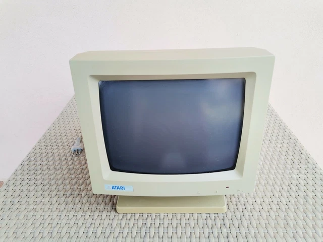 MONITOR MONOCROMATICO ATARI SM125 High Resolution. (20200608) EUR 99,99 ...