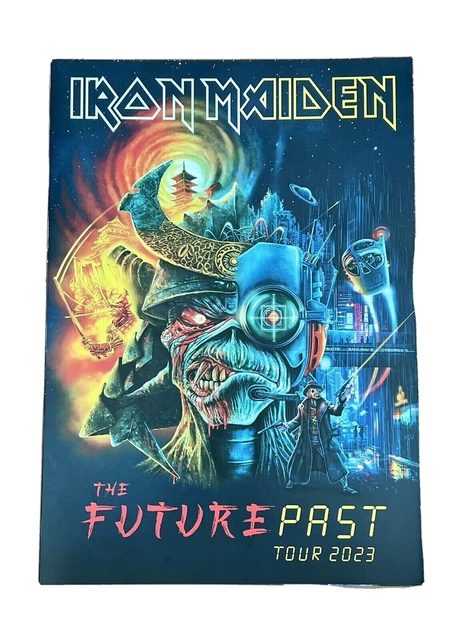 IRON MAIDEN: OFFICIAL ‘The Future Past Tour 2023’ Poster Programme Postergramme⭐ EUR 40,99 ...