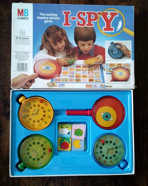 VINTAGE MB GAMES "I-Spy" - Complete - Boxed - Pre-owned £4.99 - PicClick UK