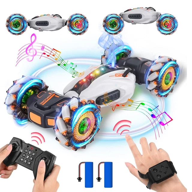 KIDS STUNT CAR 360° Hand Gesture Sensing RC 4WD Remote Control Off Road ...
