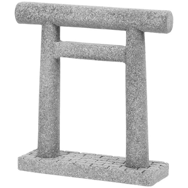 PORTE TORII MINI-MAISON Décor Japonais Petit Terrarium L'oiseau ...