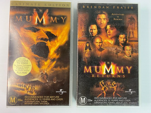 THE MUMMY & The Mummy Returns VHS bundle x2 movie £8.17 - PicClick UK