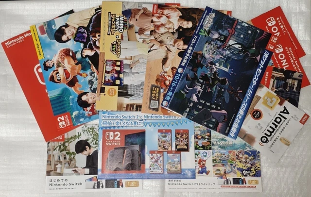 SWITCH2 MAGAZINE MARIO Kart World Donkey Kong Bananza PokenLEGENDS Used ...