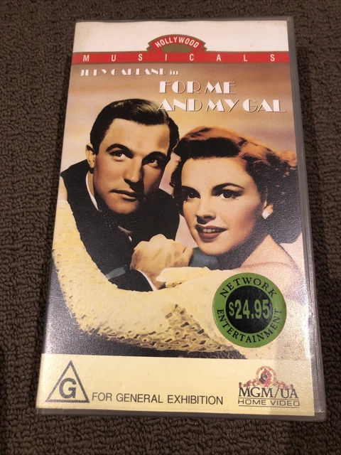 &FOR ME AND My Gal” - MGM/UA Home Video Hollywood Musicals Collection ...