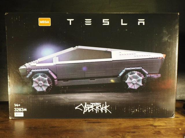 MATTEL CREATIONS MEGA X Tesla Cybertruck Brand New Sealed Lego 3283 ...