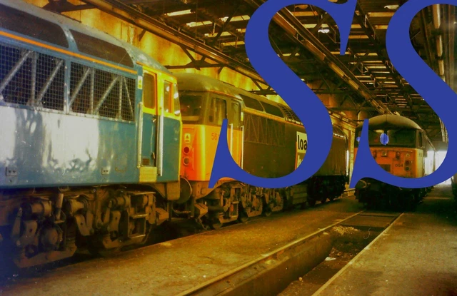 UK RAILWAYS 35MM COLOUR NEGATIVE: 56006-56116-56054 at IMMINGHAM DEPOT ...