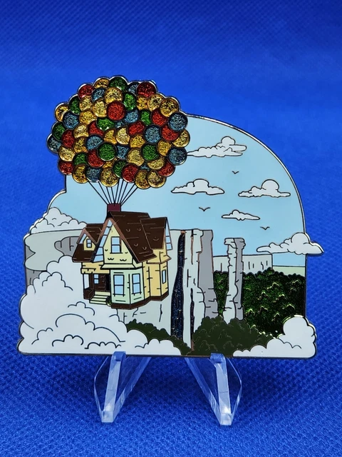 DISNEY SHOPPING STORE Pixar UP Carl's House Over Paradise Falls LE 125 ...