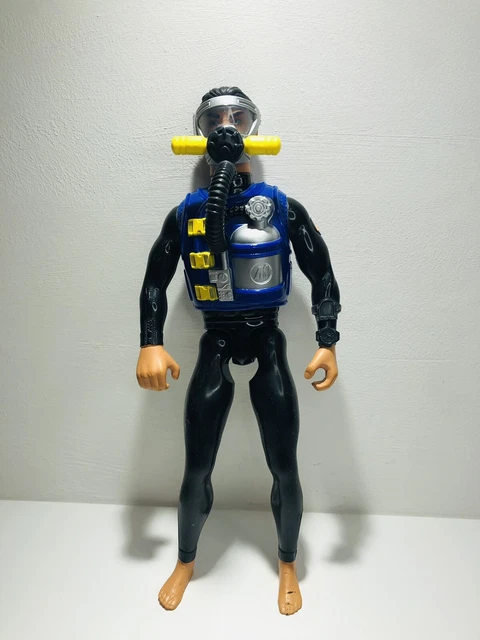 ACTION MAN ACTION Figure Scuba Diver 1995 Hasbro Great Condition All ...