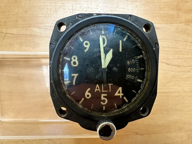 WW2 RAF AIR Ministry Altimeter As Fitted To Early Spitfire Marks £99.00 ...