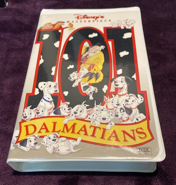 WALT DISNEY MASTERPIECE Collection 101 Dalmatians (VHS, 1999) Great ...