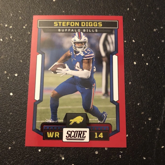 STEFON DIGGS 2023 Panini Score Football Rouge #262 NFL Buffalo Bills WR ...