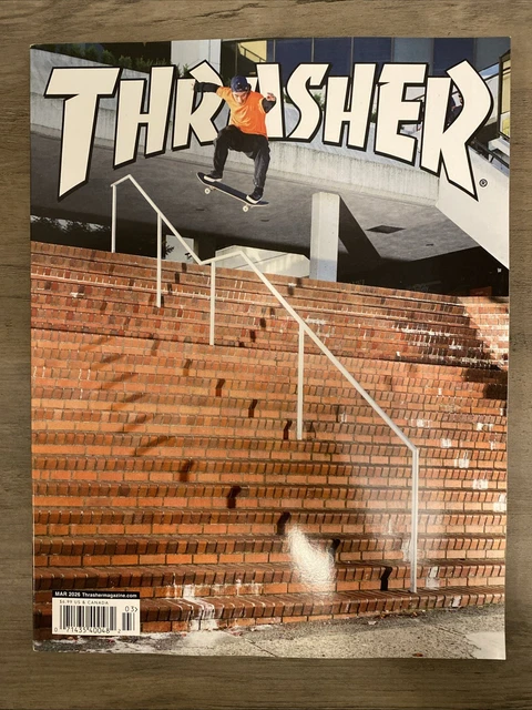THRASHER SKATEBOARD MAGAZINE #548 March 2026 Tony Trujillo Phil Shao 3/ ...