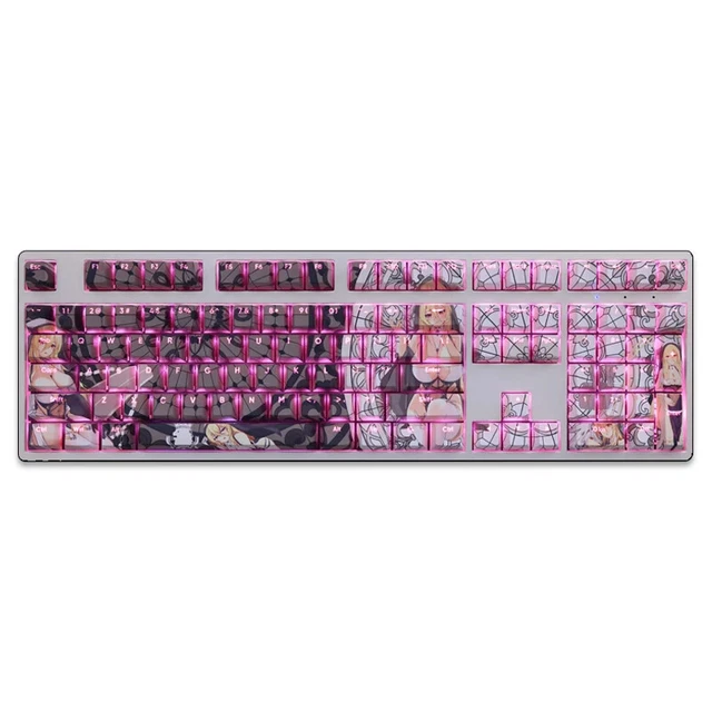 108 KEYS AZUR Lane HMS Implacable Nun Keycap Cherry Profile Mechanical ...