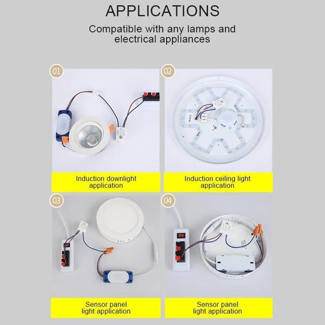 SOUND ACTIVATED CLAP On/Off Light Sound Sensor Switch Socket new. Wall ...
