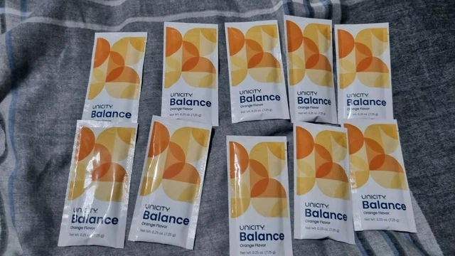 UNICITY BALANCE 10 Sachets Orange Flavour - New £30.00 - PicClick UK