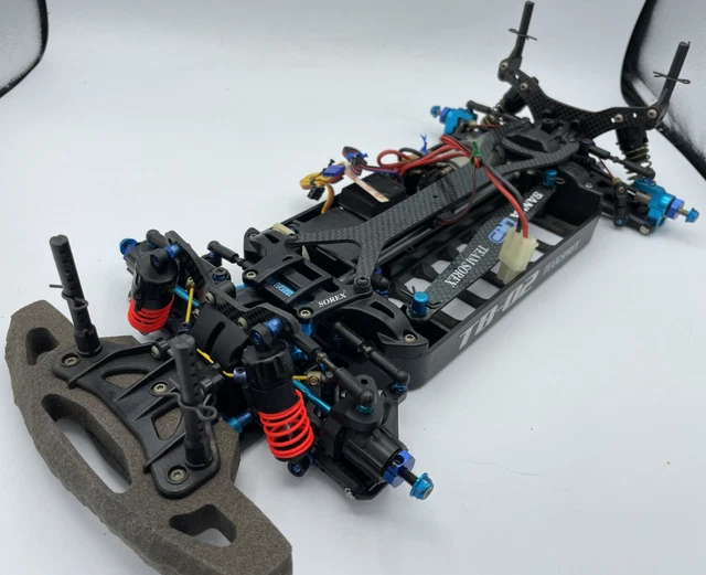 FOR PARTS TAMIYA TB-02 chassis with ESC and motor £114.16 - PicClick UK