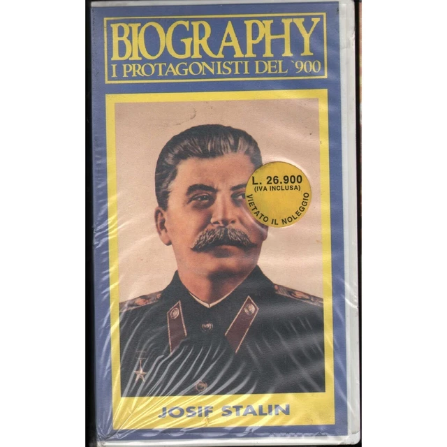 BIOGRAPHY: JOSEPH STALIN VHS Univideo - BH1001 Closed £26.10 - PicClick UK