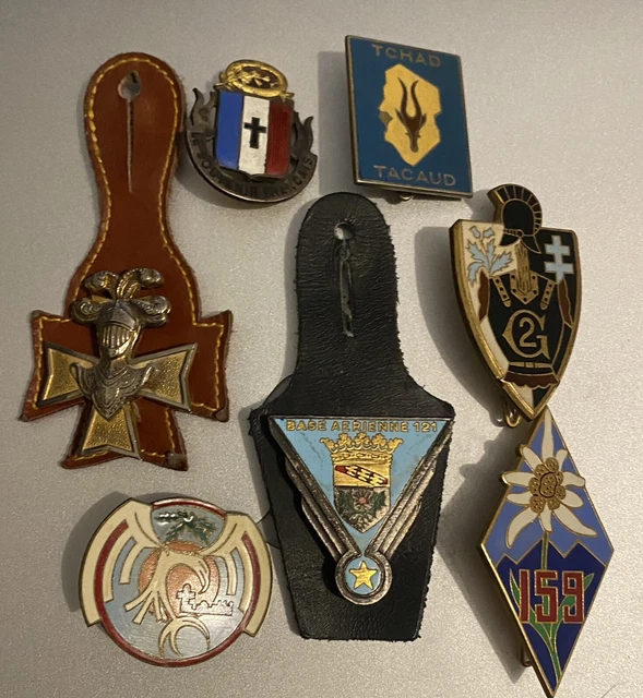LOT DE 7 Insignes Militaire Anciens militaria EUR 15,00 - PicClick FR