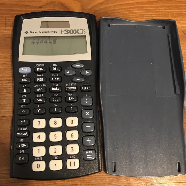 TEXAS INSTRUMENTS TI-30X IIS 2-Line Scientific Calculator $10.00 ...