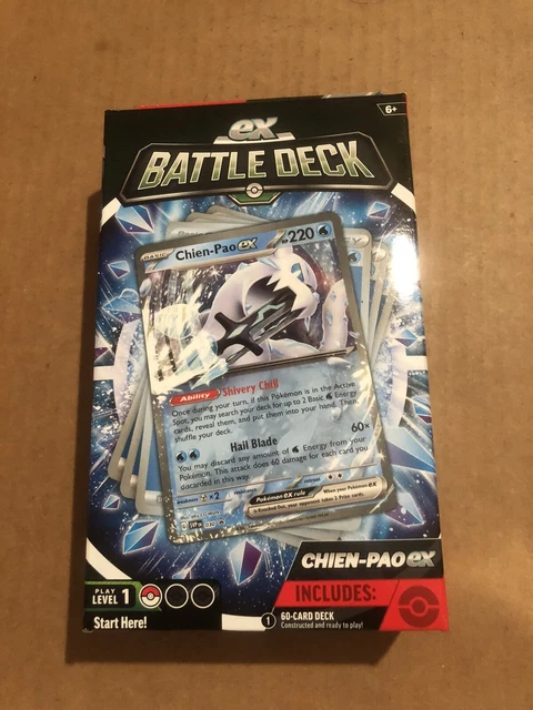 POKÉMON BATTLE DECKS: Chien-Pao EX Presell English Factory Sealed $12. ...
