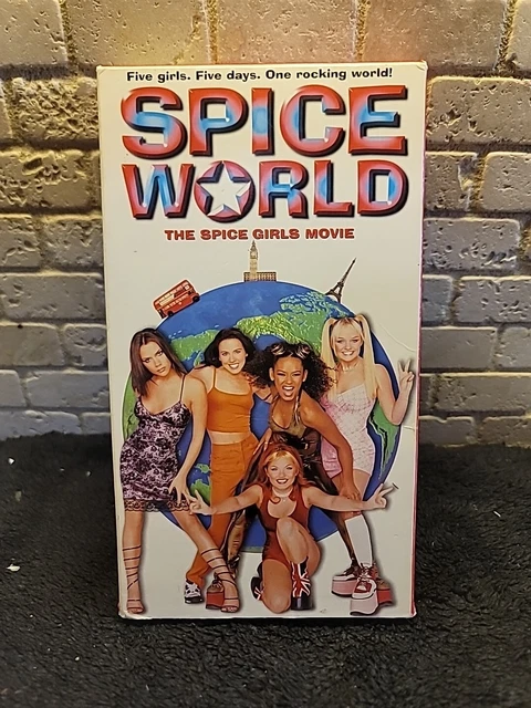 SPICE WORLD - VHS 1998 - Spice Girls Movie Pre Owned Tested Working ...