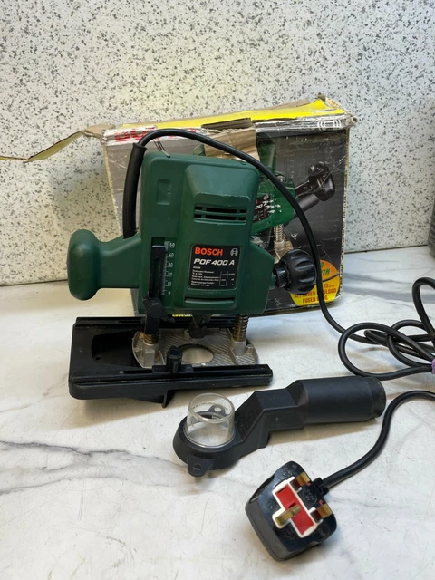 BOSCH POF 400A 1/4" Router 240V £30.00 - PicClick UK