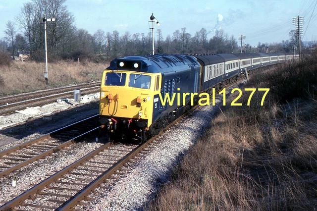 6X4 COLOUR RAILWAY photograph Class 50 50048 at Westbury £1.00 ...