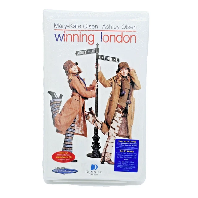 WINNING LONDON - Mary-Kate and Ashley Olsen (VHS, 2001, Clamshell ...