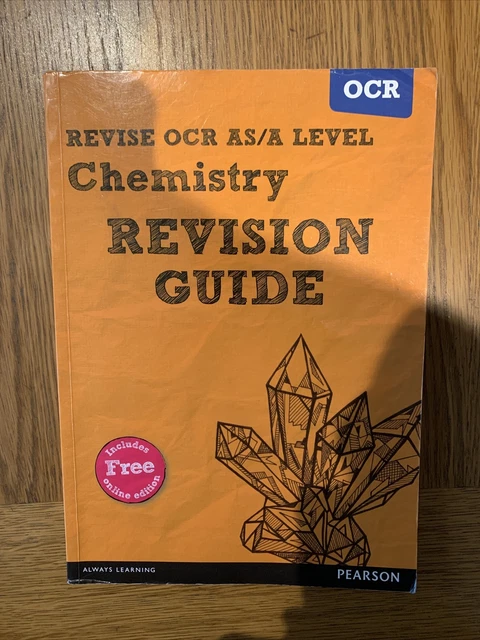 PEARSON REVISE OCR AS/A Level Chemistry Revision Guide: for home ...