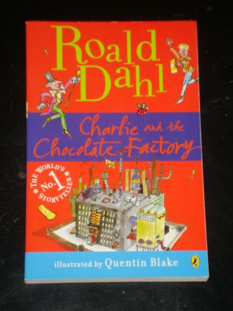 CHARLIE AND THE CHOCOLATE FACTORY by Roald Dahl (Paperback, 1998) BOOK ...
