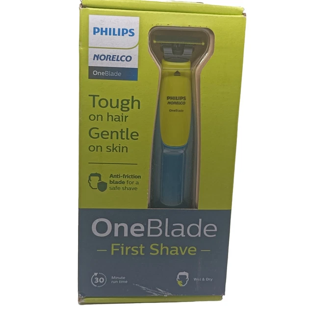 PHILIPS NORELCO ONEBLADE First Shave Teen Hybrid Electric Shaver QP2515 ...