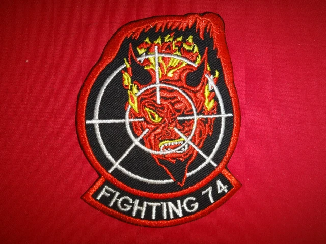 VIETNAM WAR US Navy Fighter Squadron VF-74 FIGHTING 74 Patch £11.32 ...