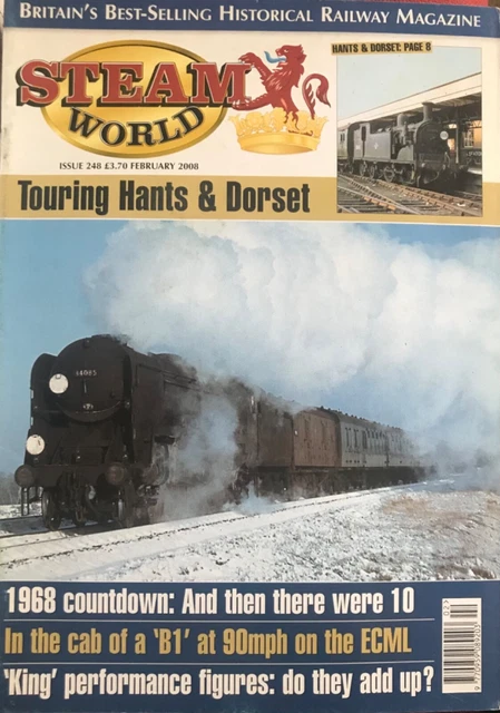BACK ISSUE: STEAM World magazine: No 248: 2008-02: February. £1.42 ...