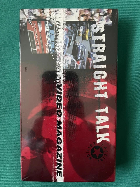 STRAIGHT TALK VIDEO Magazine Special Edition VHS Tape Winston Nascar ...